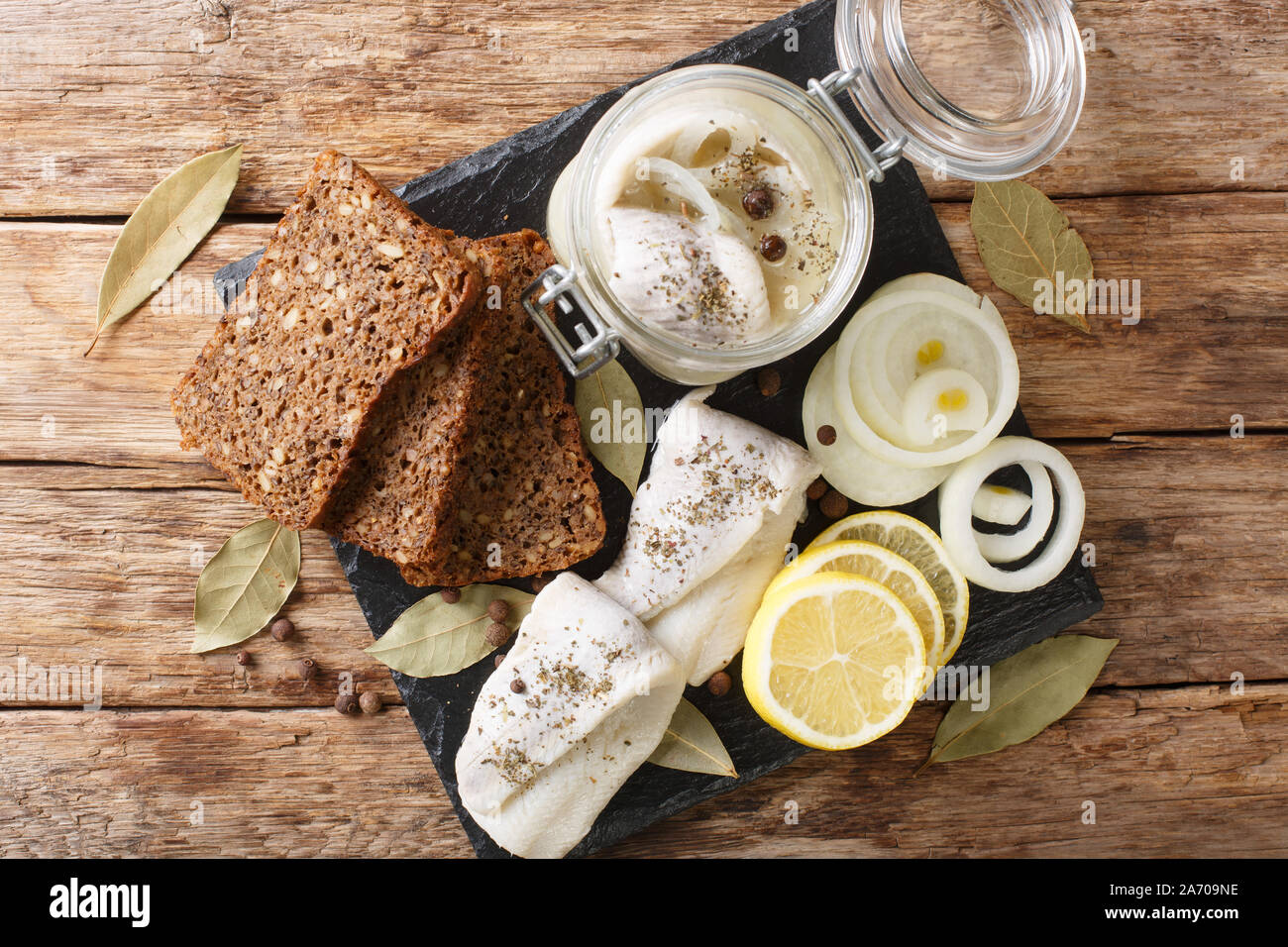 Pickled herring norway hi-res stock photography and images - Alamy