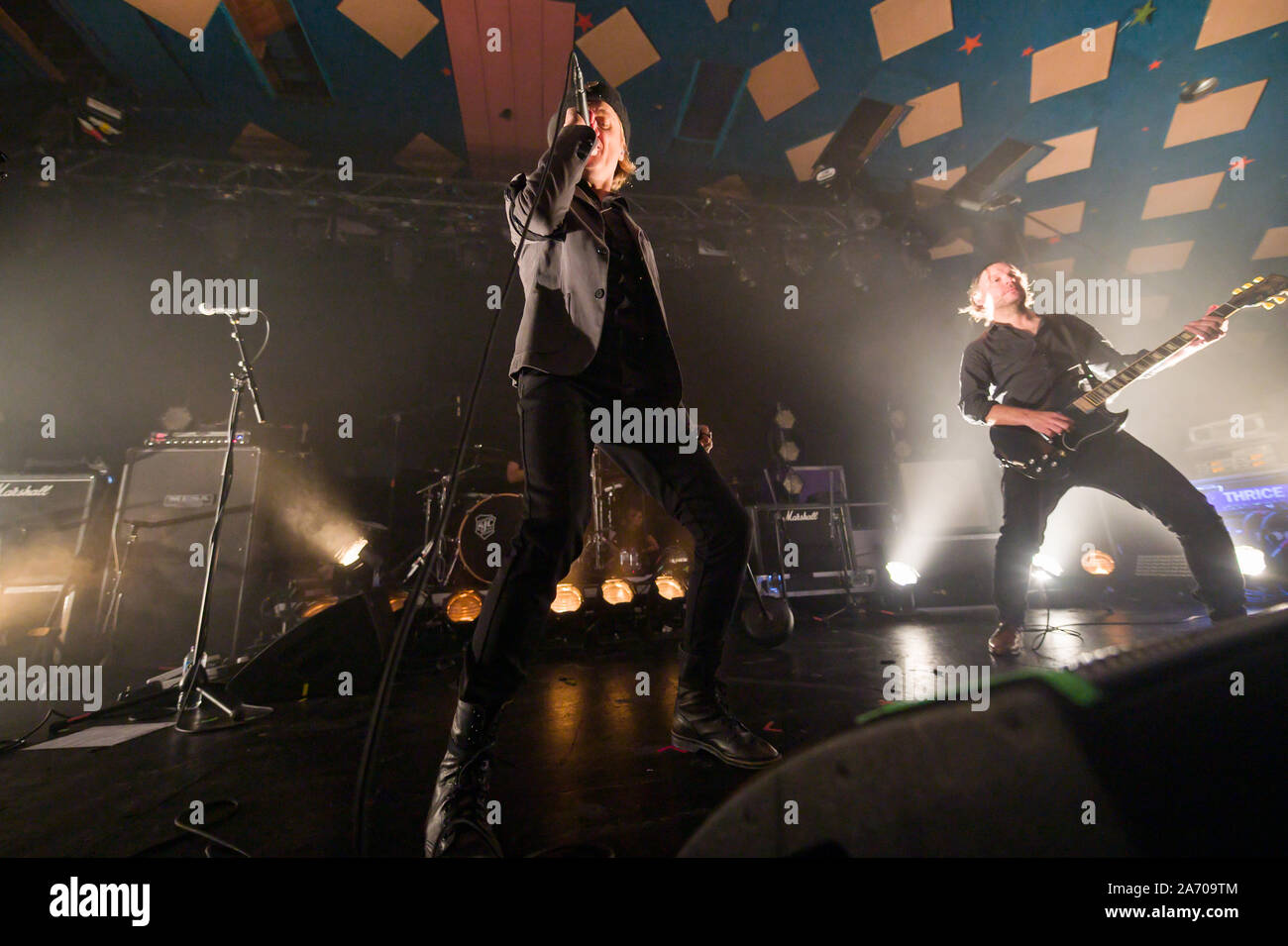 Swedish punk rock band Refused play a double header with Thrice at ...