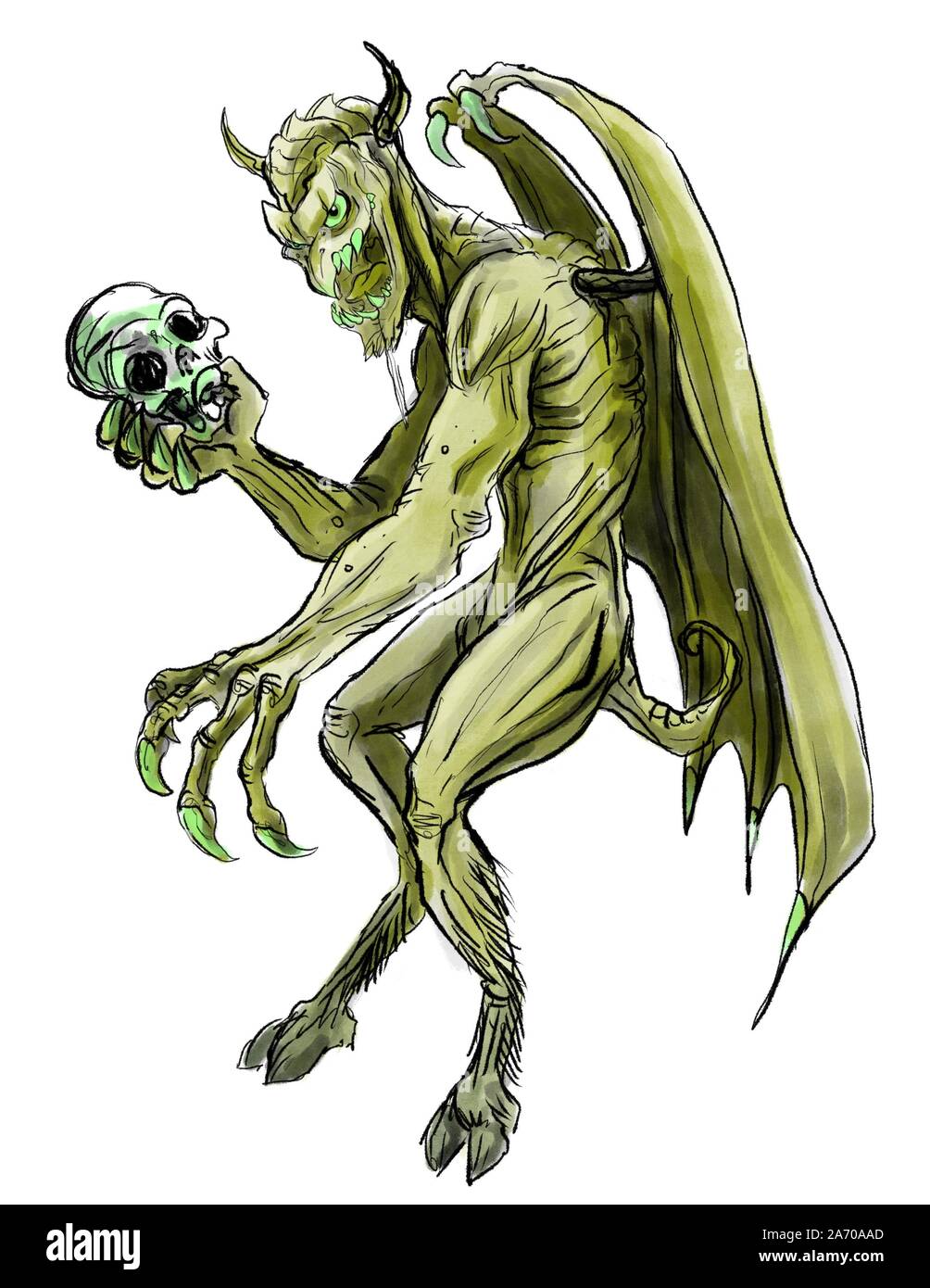 Devil Illustration High Resolution Stock Photography and Images - Alamy