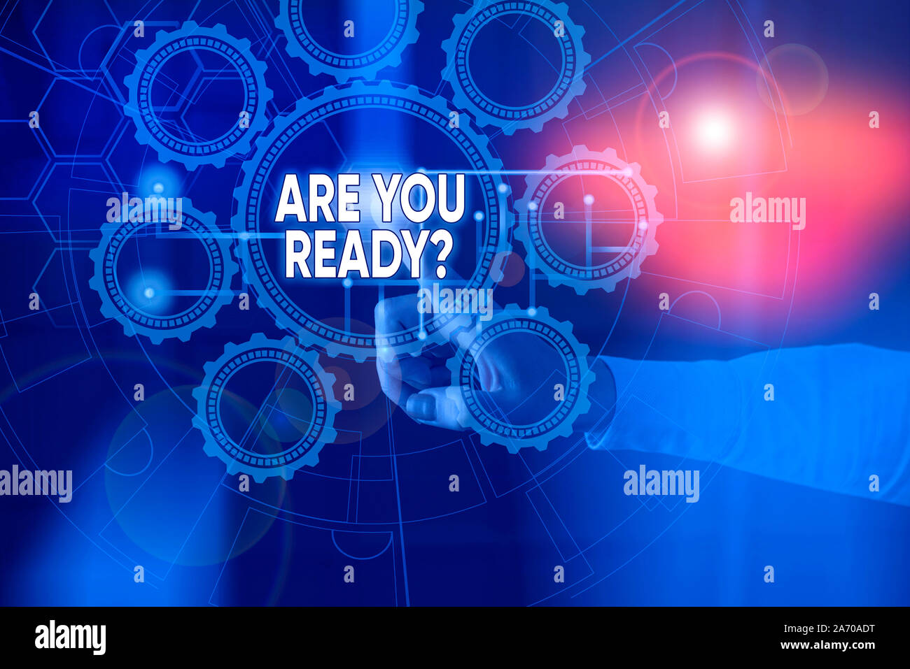 Handwriting text Are You Ready Question. Conceptual photo used telling ...