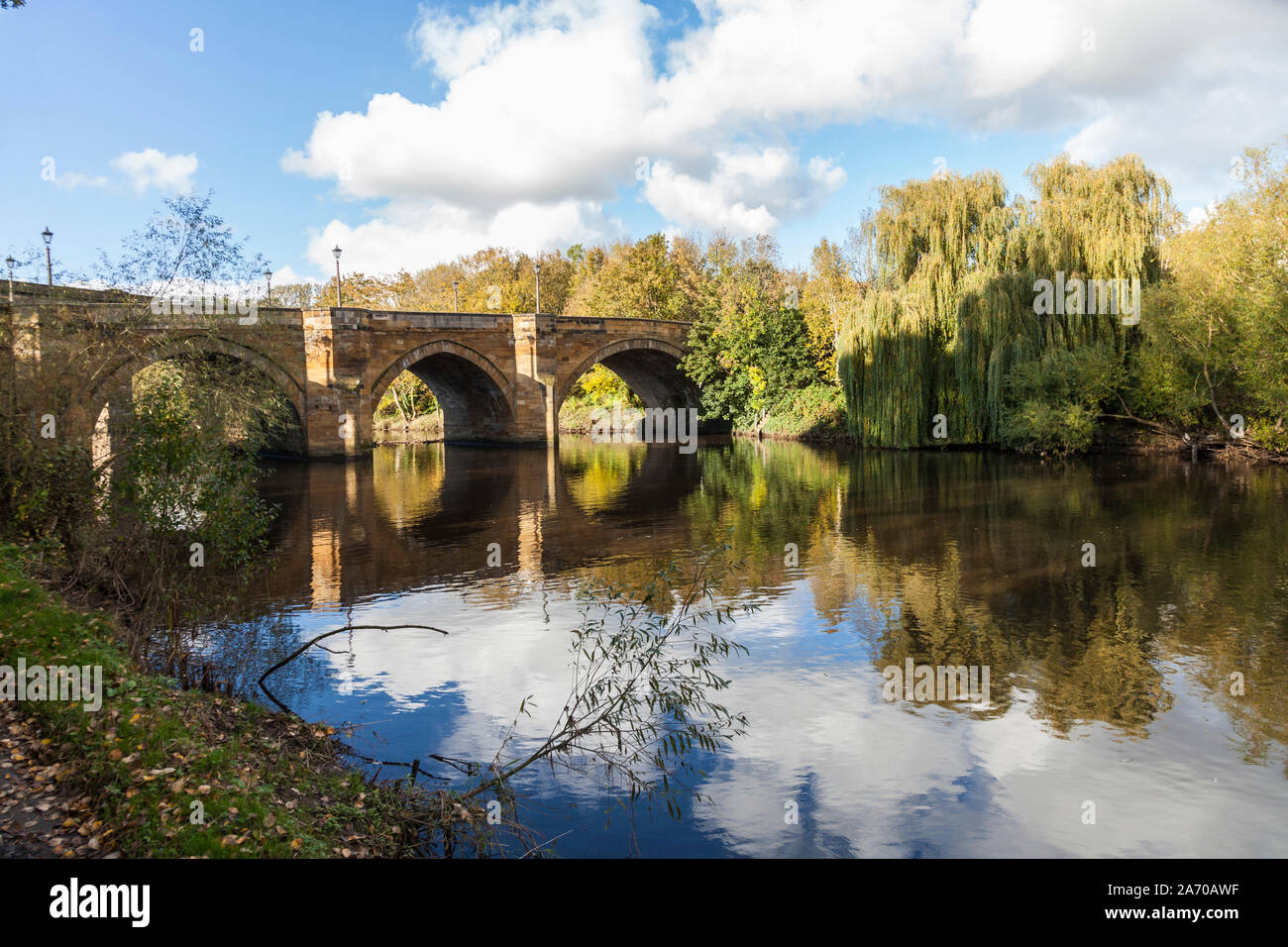 Yarm bridge river tees hi-res stock photography and images - Alamy