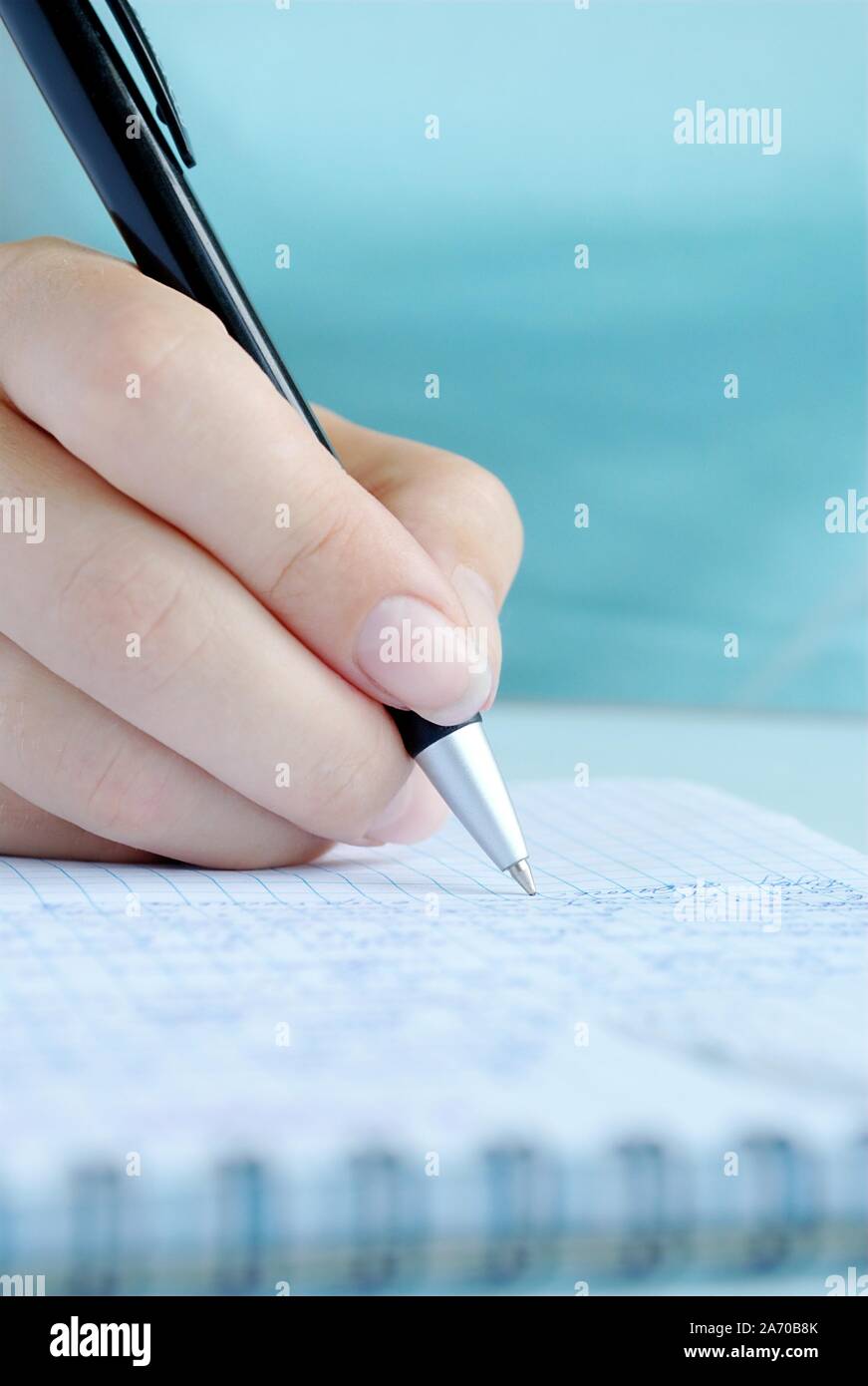 Officer writing in notebook hi-res stock photography and images - Alamy