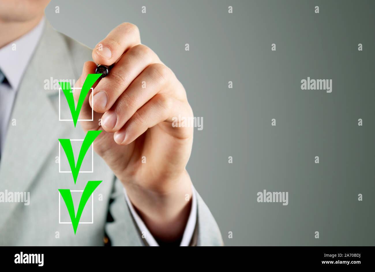 Business exam suit hi-res stock photography and images - Alamy