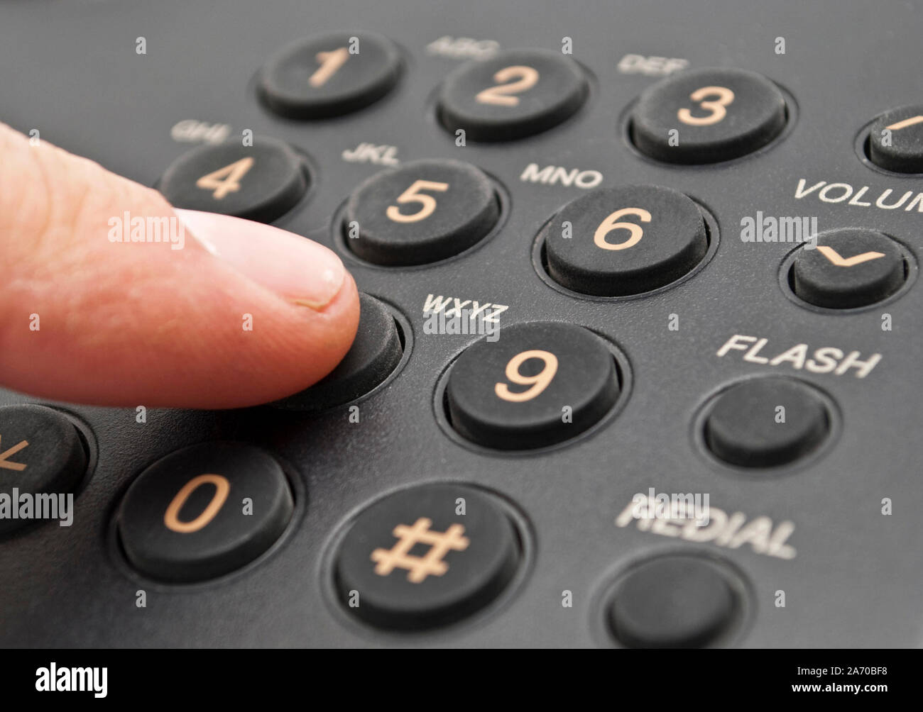 Button phone hi-res stock photography and images - Alamy
