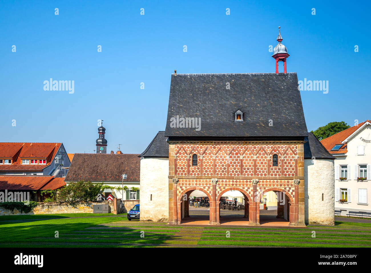 Abbey Lorsch in Lorsch, Hessen, Germany Stock Photo - Alamy