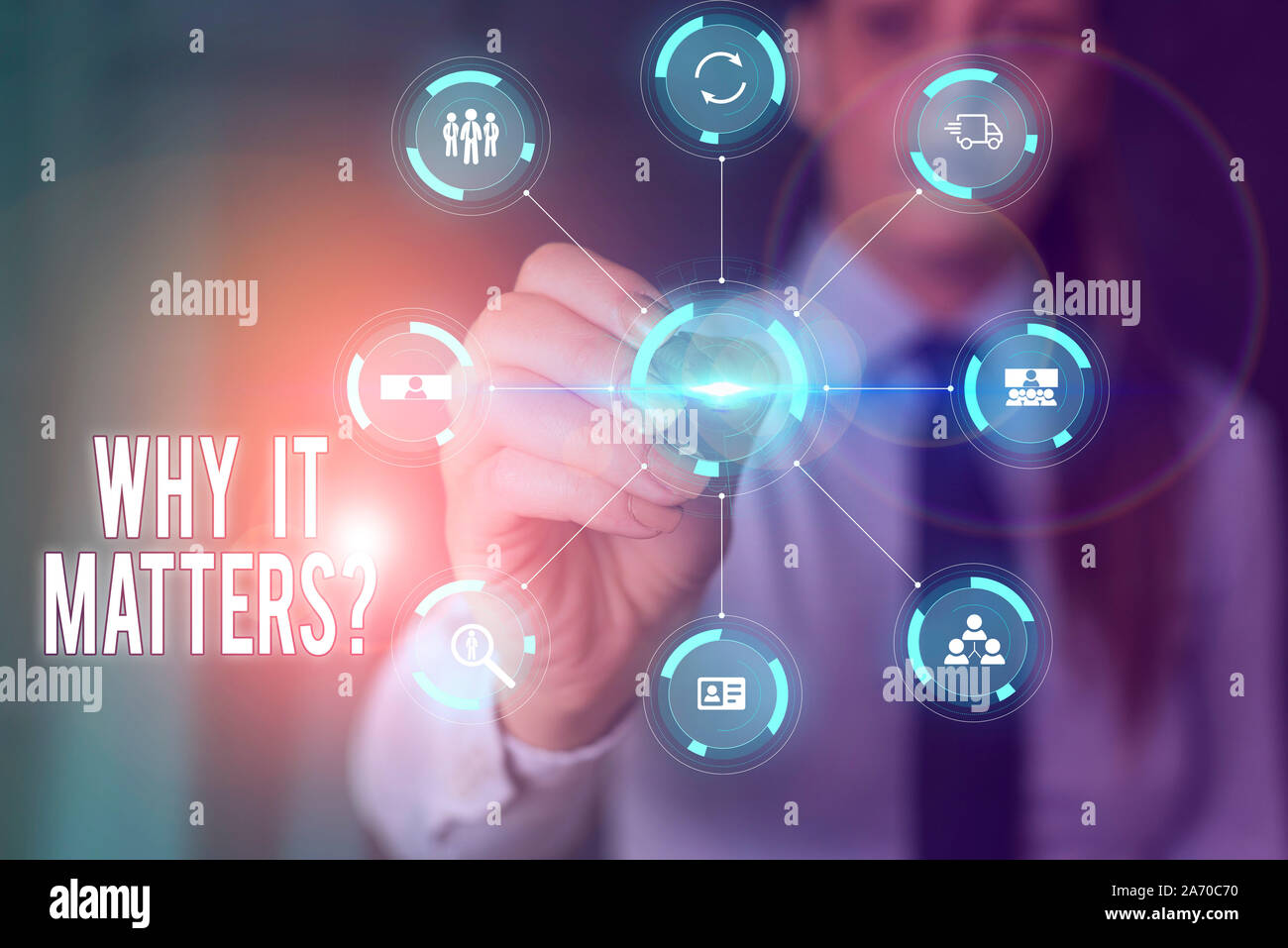 Conceptual hand writing showing Why It Matters Question. Concept ...