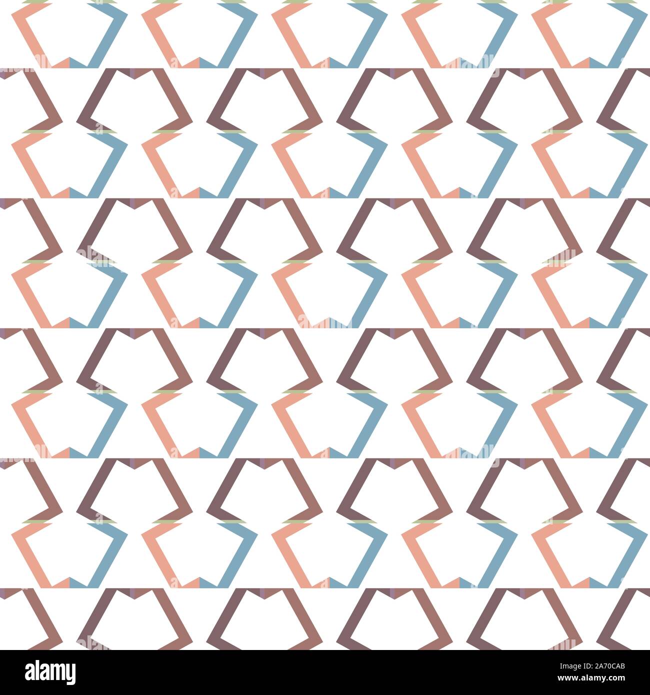 Seamless geometric ornamental vector pattern. Abstract background Stock ...
