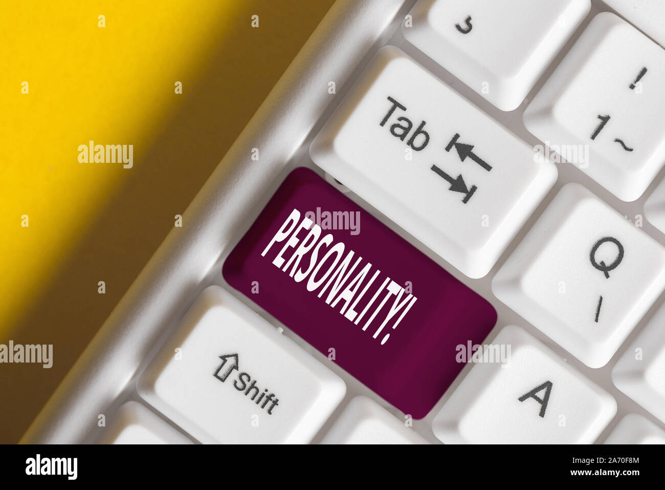 Conceptual hand writing showing Personality. Concept meaning ...