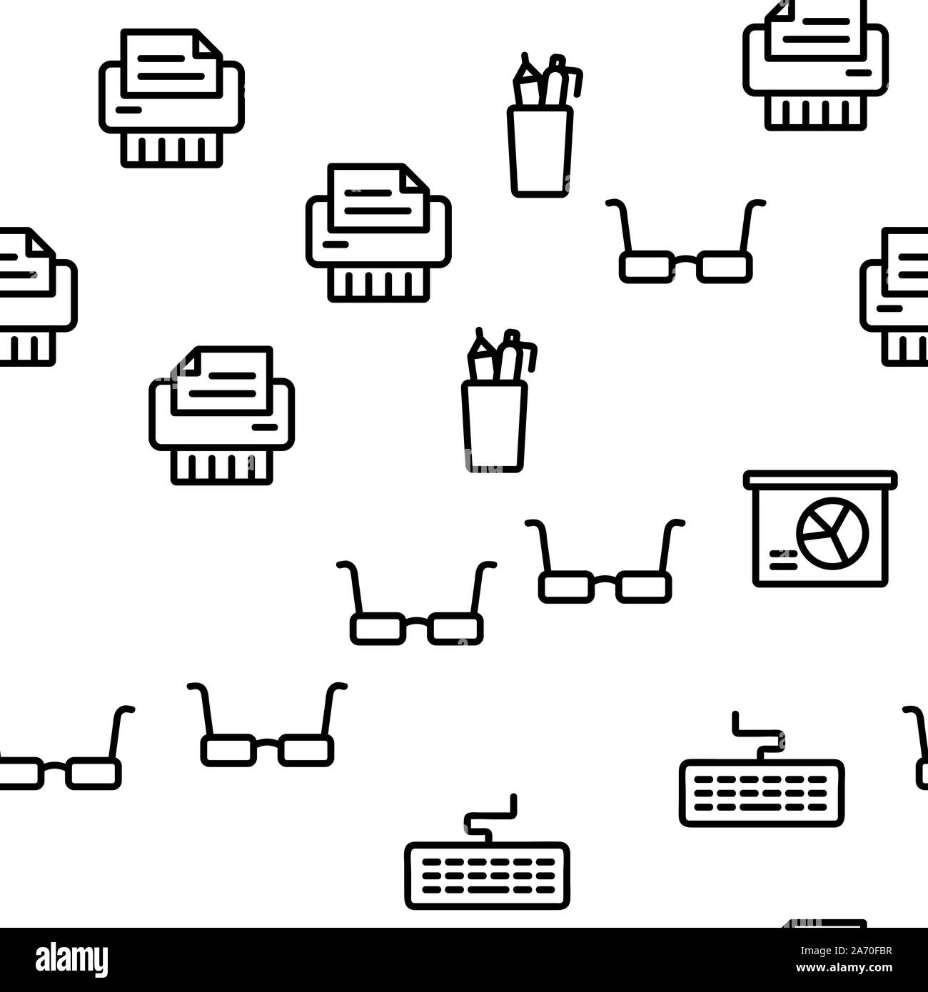 File folder pattern seamless Black and White Stock Photos & Images - Alamy
