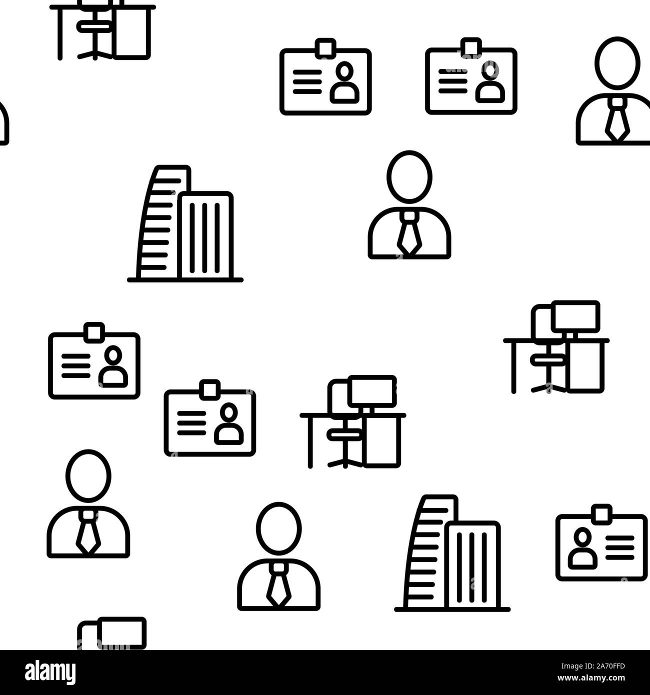 Office Pictograms Black and White Stock Photos & Images - Alamy