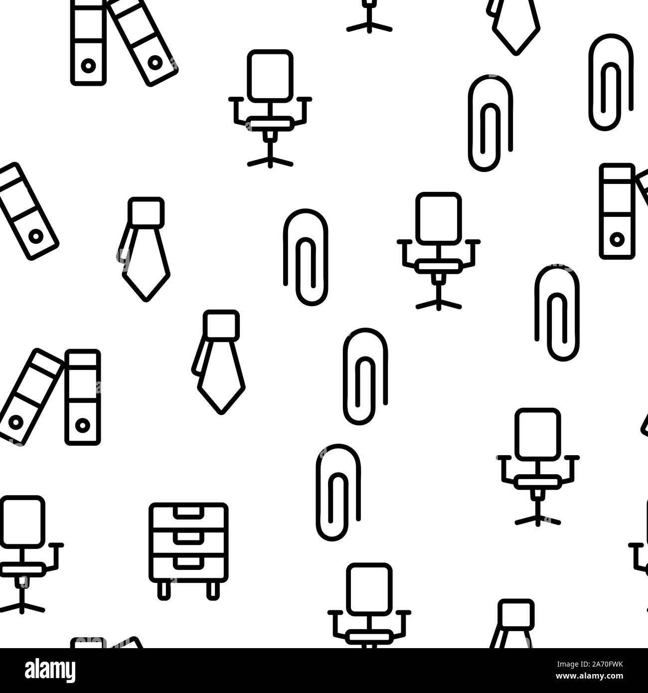 Office Job Vector Seamless Pattern Stock Vector Image & Art - Alamy