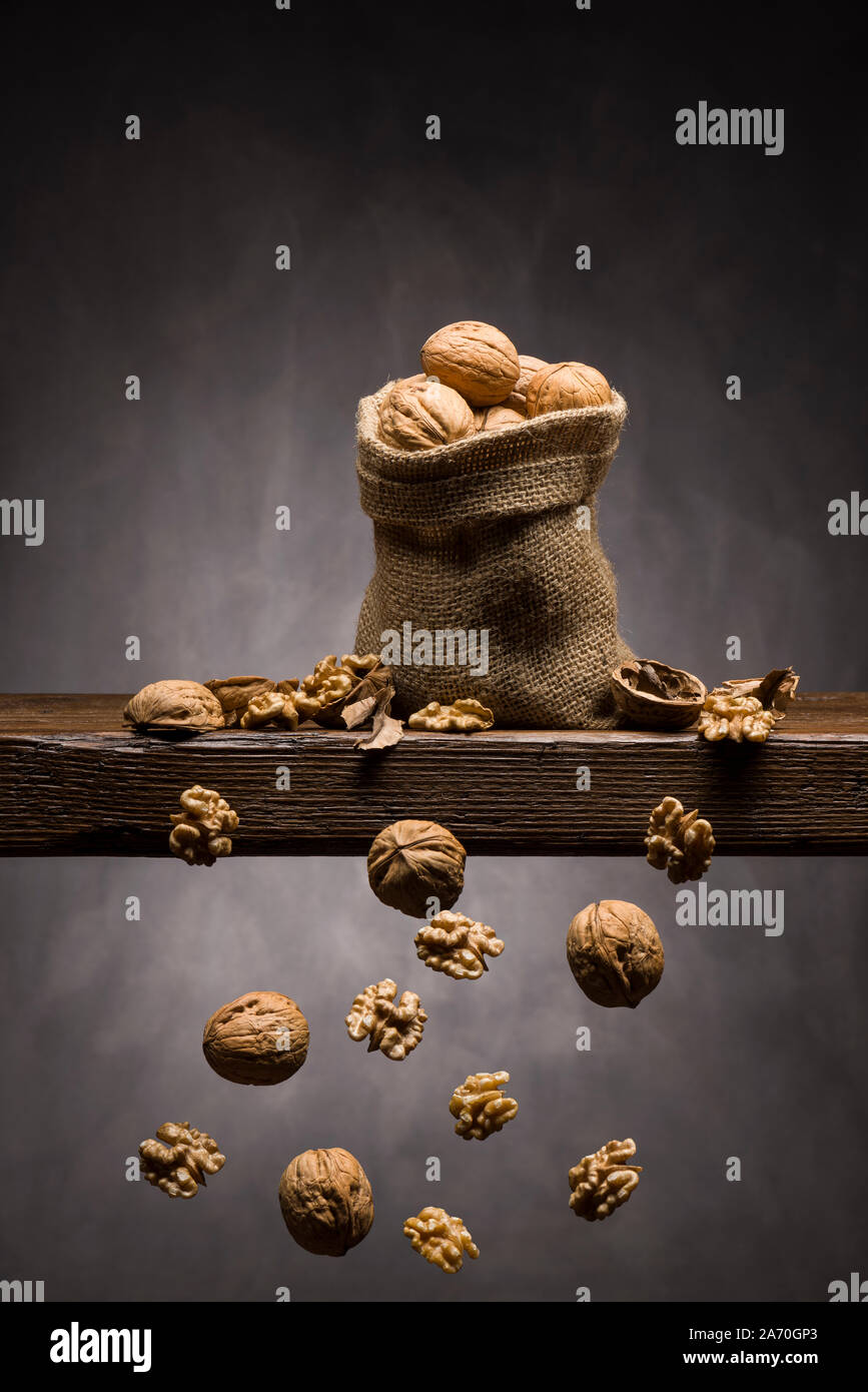 Falling nuts hi-res stock photography and images - Alamy