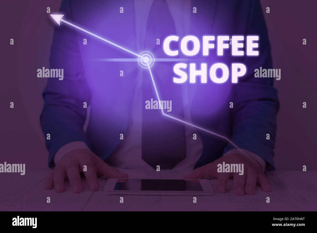 Writing note showing Coffee Shop. Business concept for small informal ...