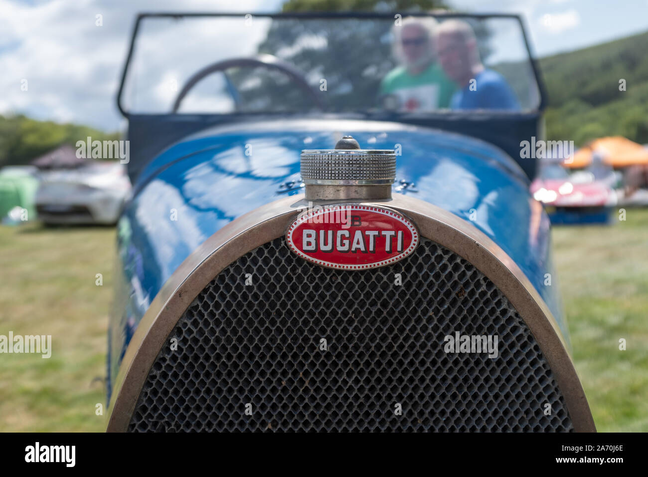 Bugatti Red And Blue