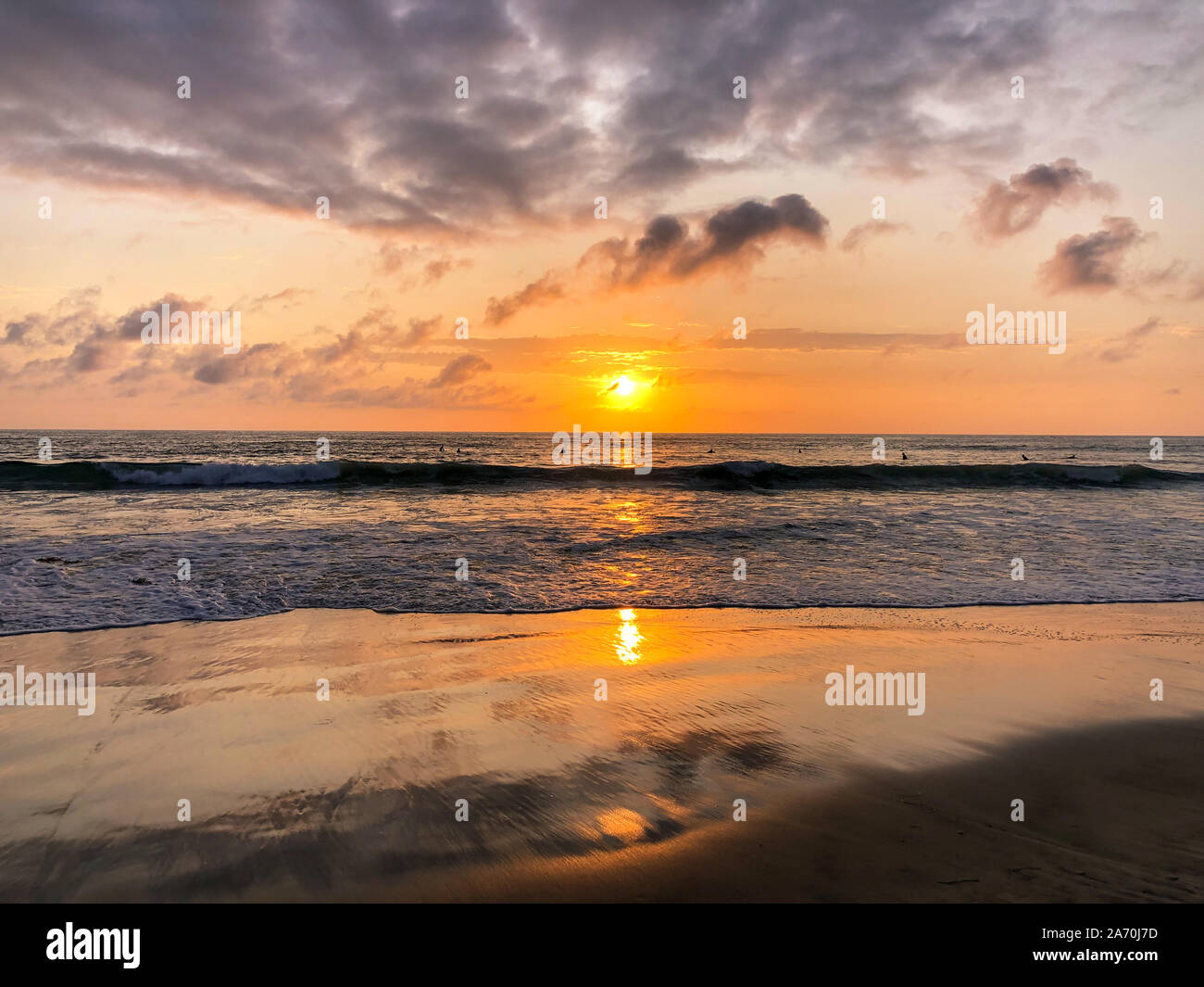 Fly over sea during golden hi-res stock photography and images - Alamy