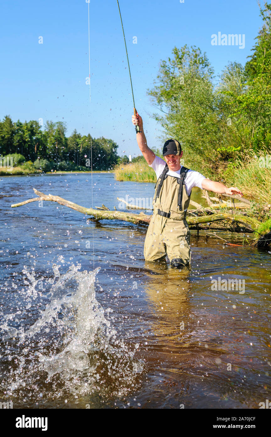 Flyfisher hi-res stock photography and images - Alamy