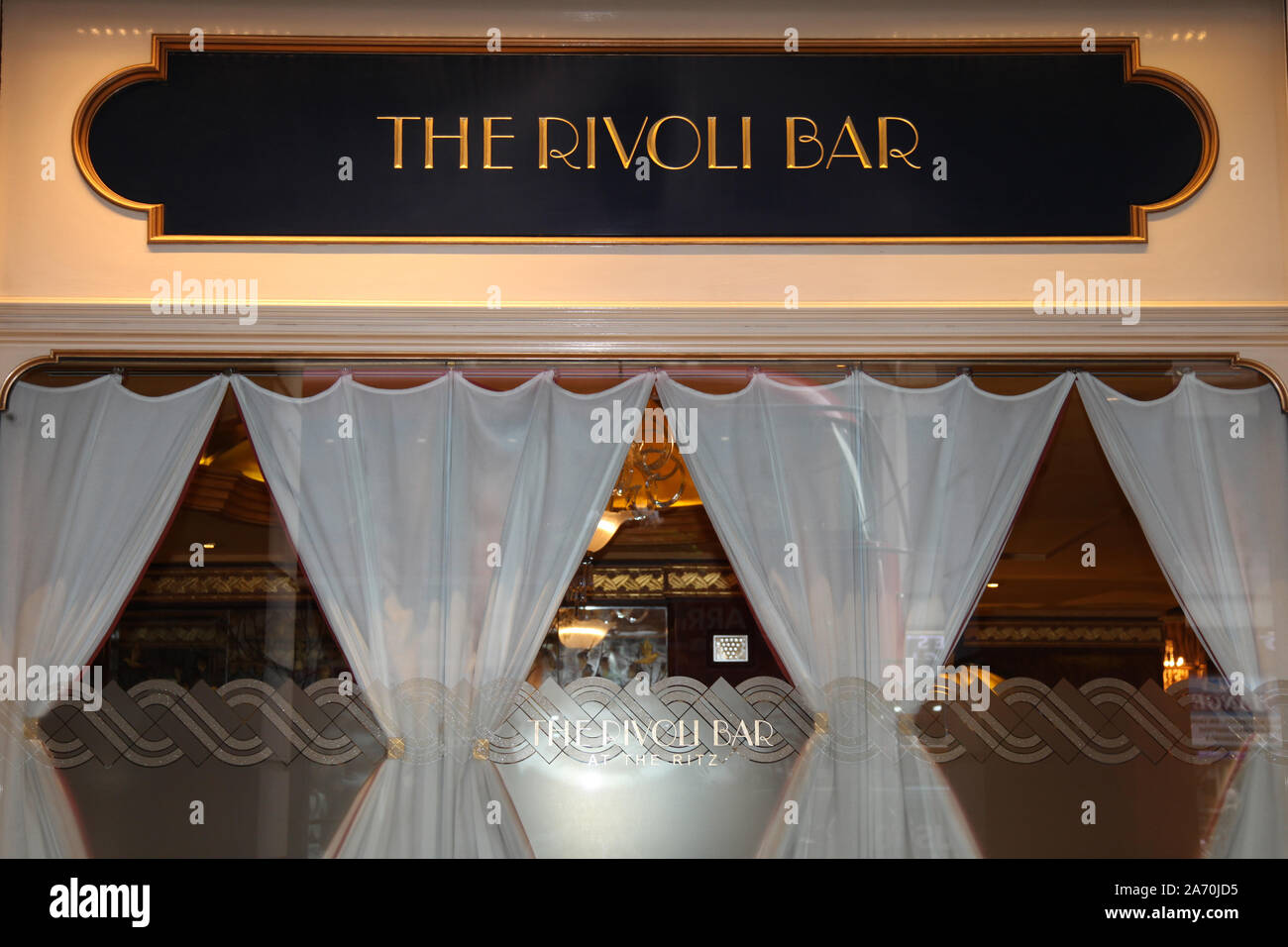 Rivoli bar in the ritz london hi-res stock photography and images - Alamy