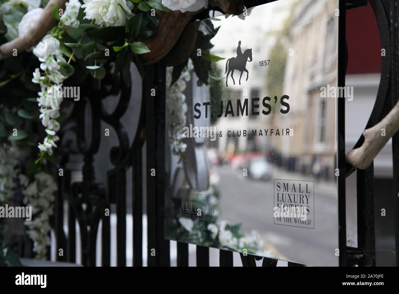 St. James's Hotel and Club Mayfair, London, SW1, Exterior 2019 October ...