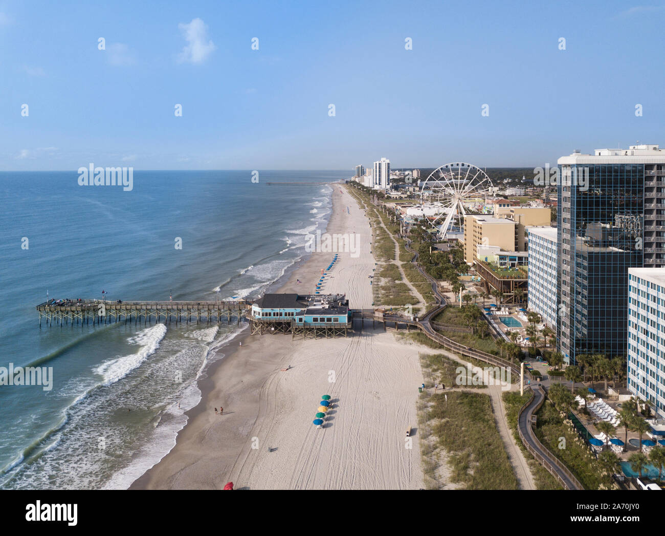 Aerial View Of Myrtle Beach