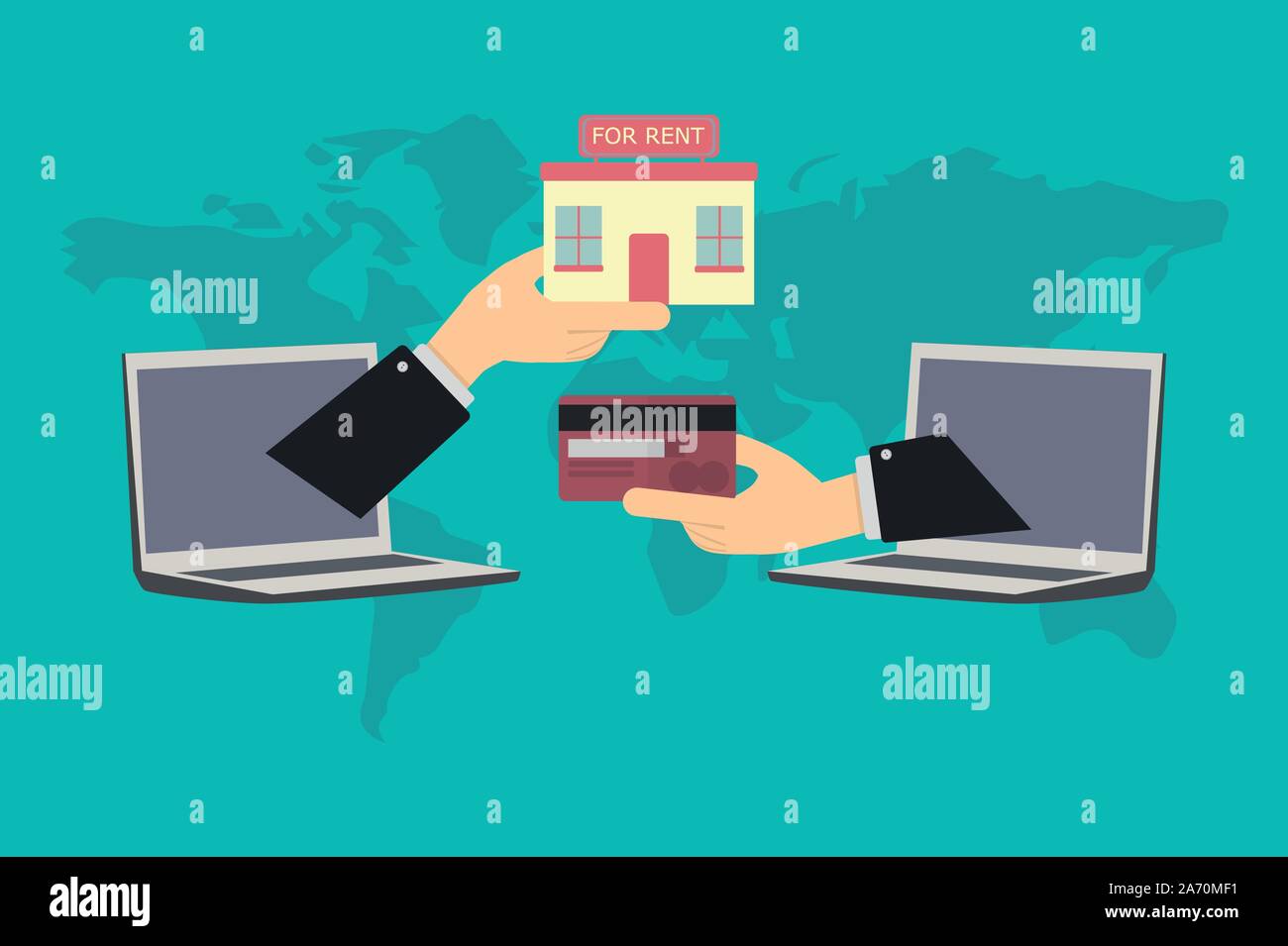 Bank card transactions Stock Vector Images - Alamy