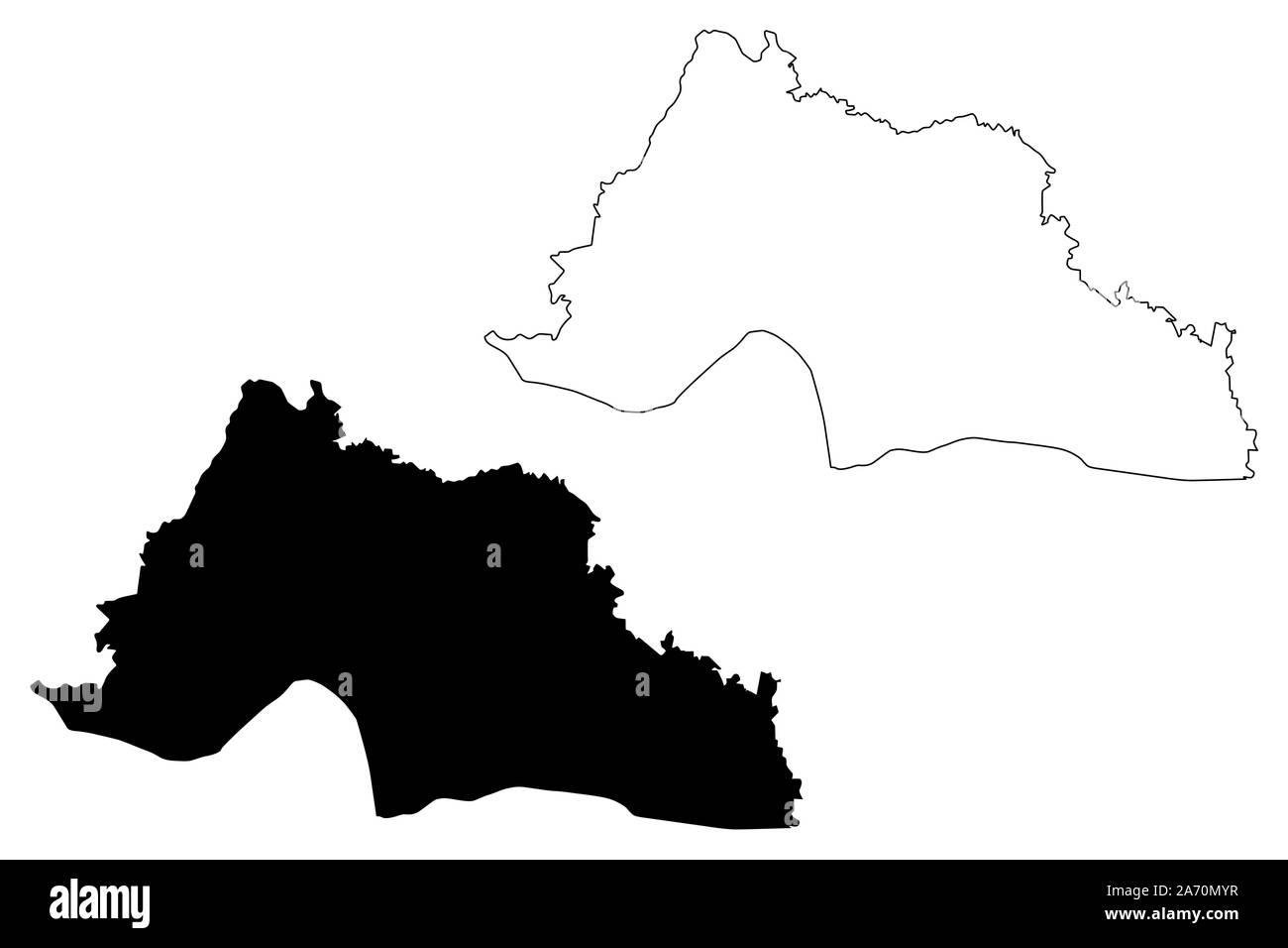 Grand Gedeh County (Counties of Liberia, Republic of Liberia) map ...
