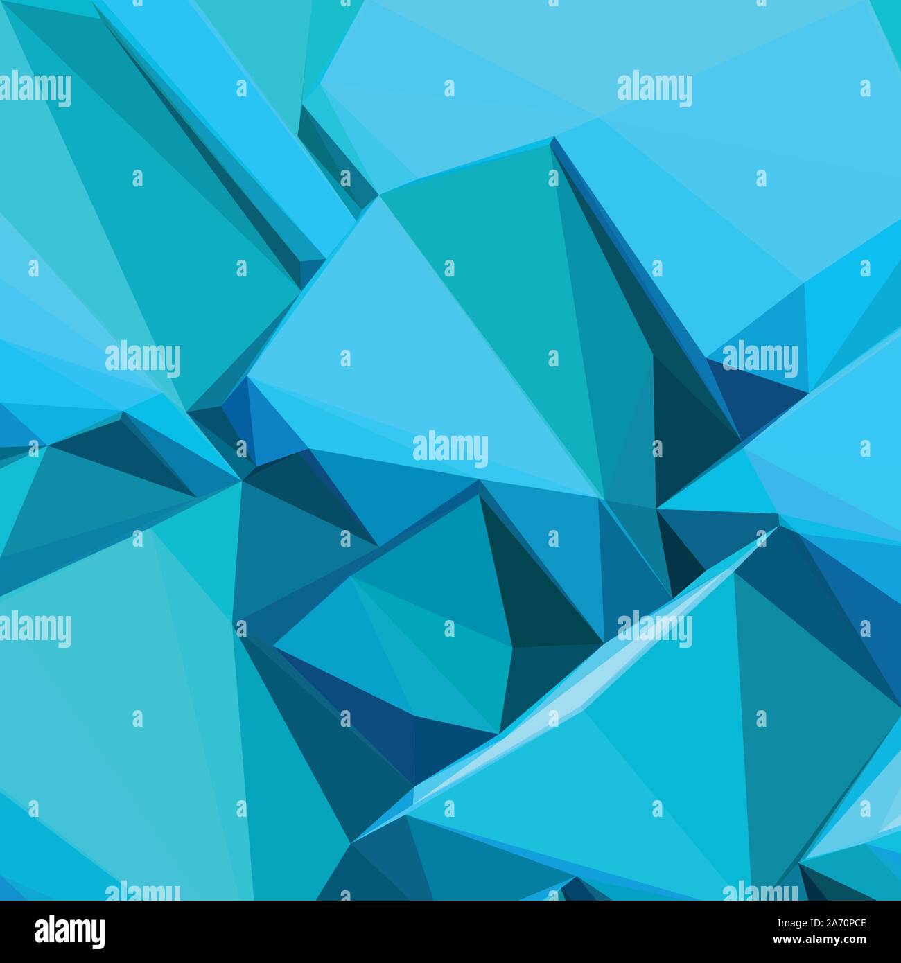 Poster with abstract blue ice cubes Stock Vector Image & Art - Alamy