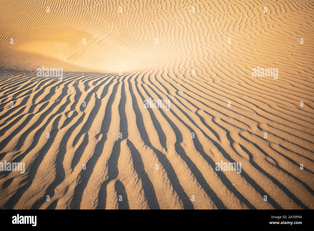 ripples in the sand Stock Photo - Alamy