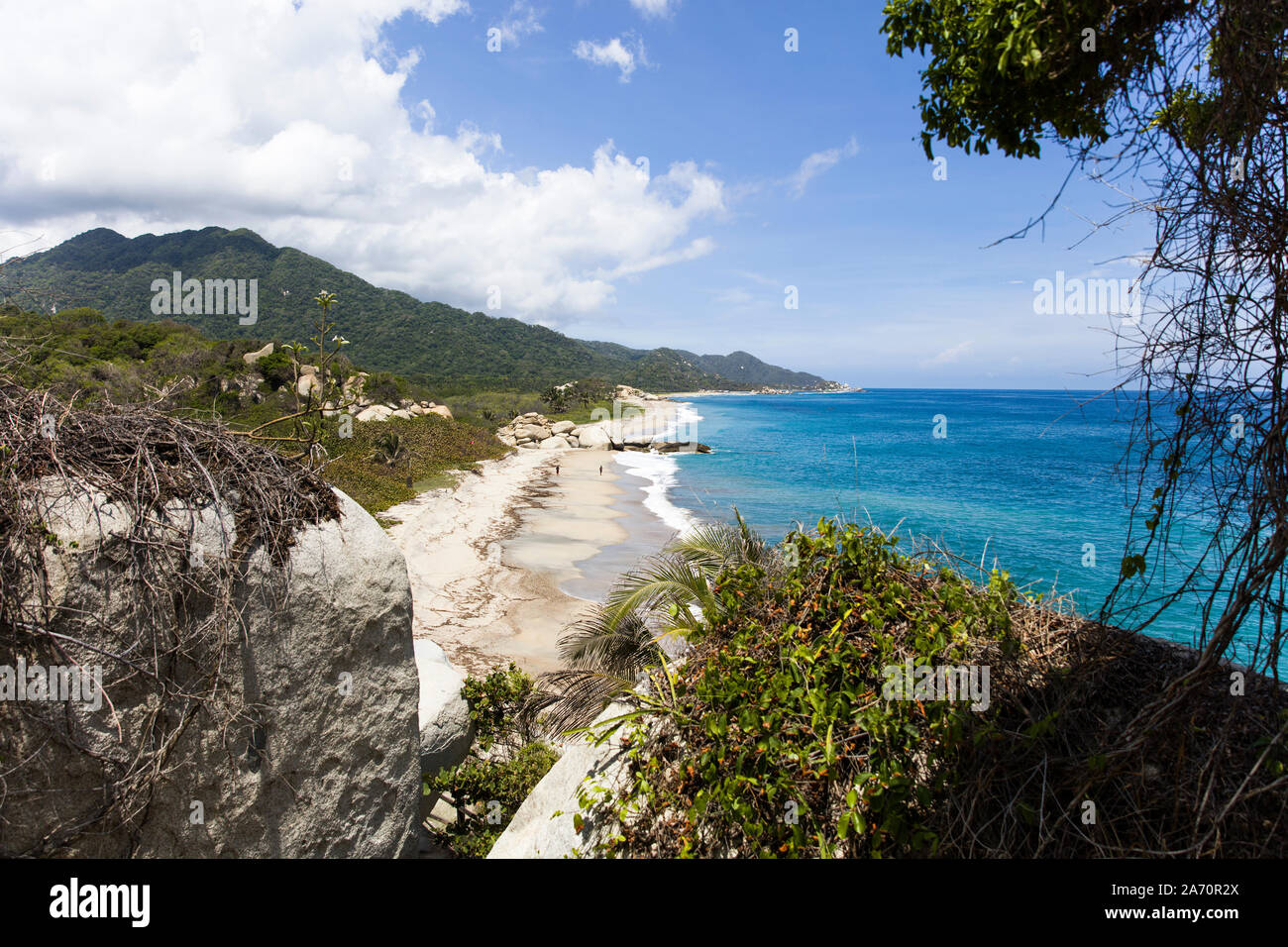 Beautiful caribbean landscape hi-res stock photography and images - Alamy