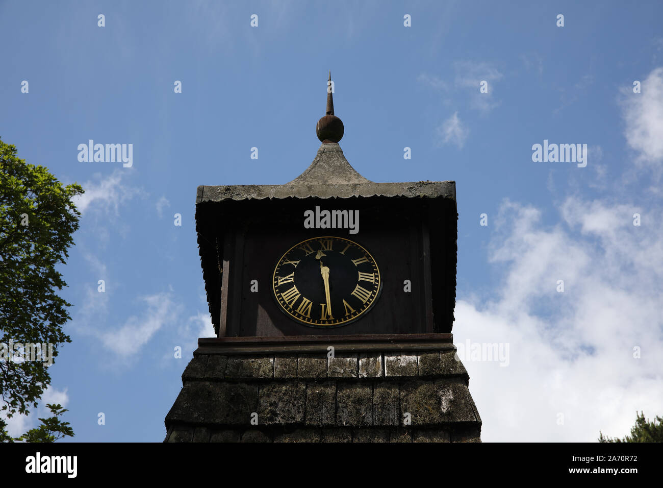 Clock tower roman numerals hi-res stock photography and images - Alamy