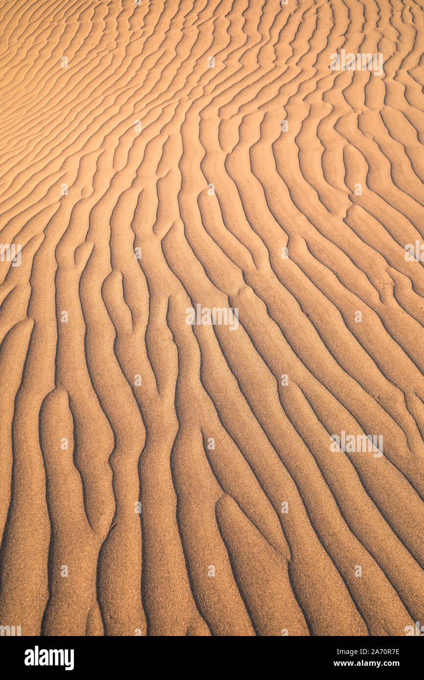 ripples in the sand Stock Photo - Alamy