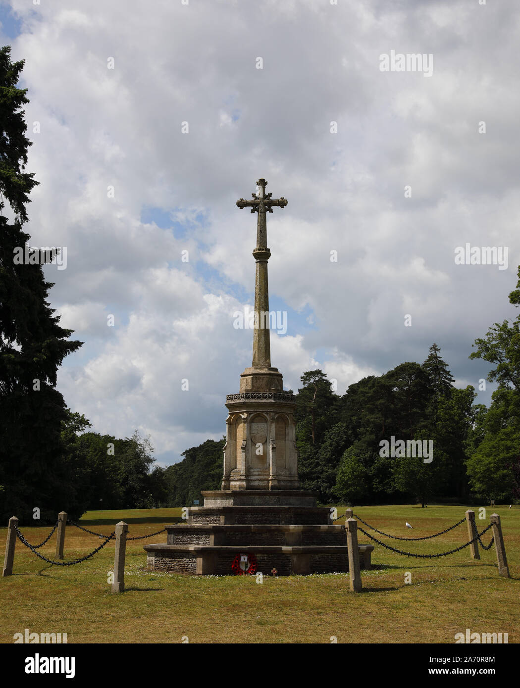 Sandringham war memorial Stock Photo - Alamy