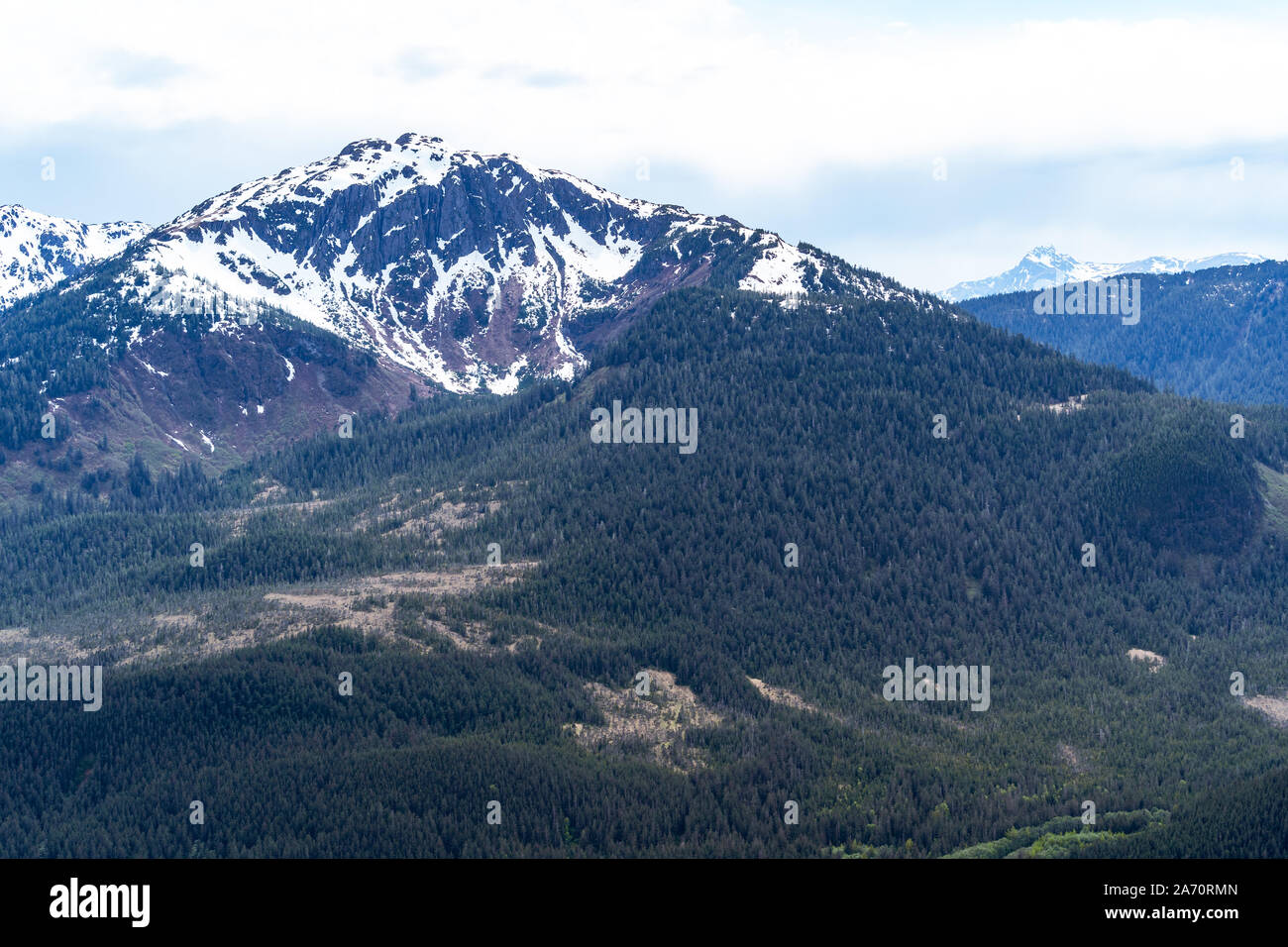 Views From Mount Roberts, Juneau Alaska Stock Photo - Alamy