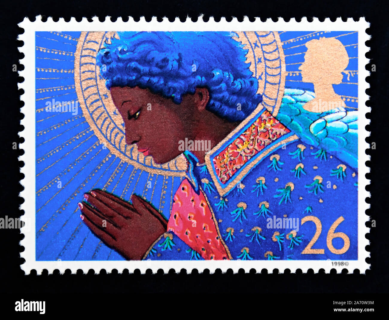 Postage stamp great britain queen hi-res stock photography and images ...