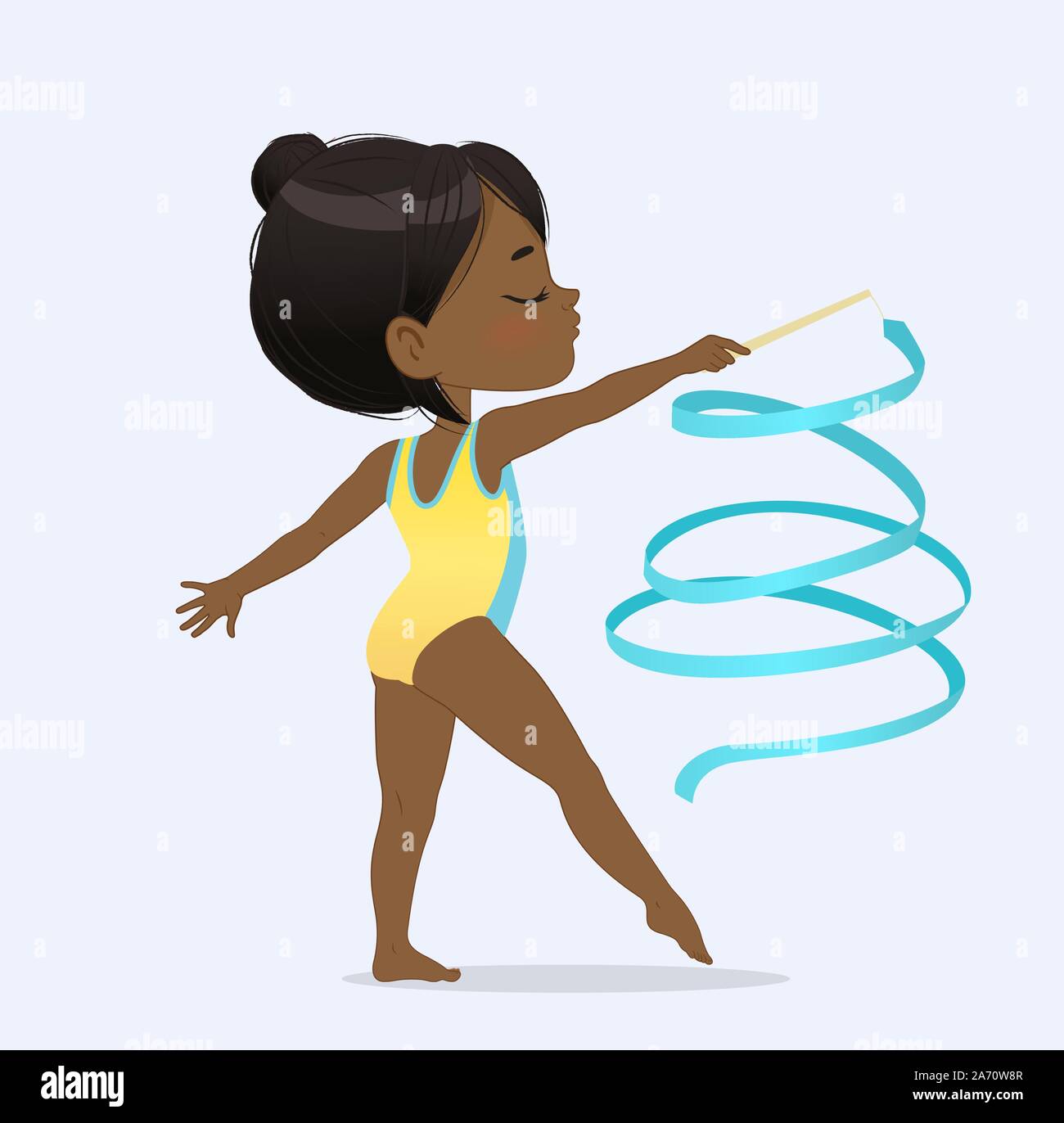 Gymnast Clipart High Resolution Stock Photography and Images - Alamy