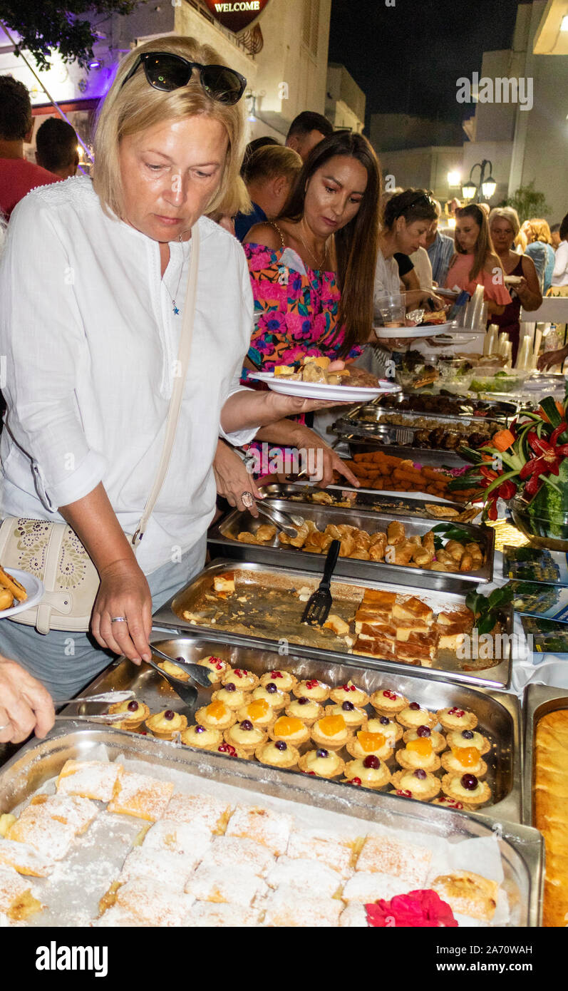 Malia crete party hi-res stock photography and images - Alamy