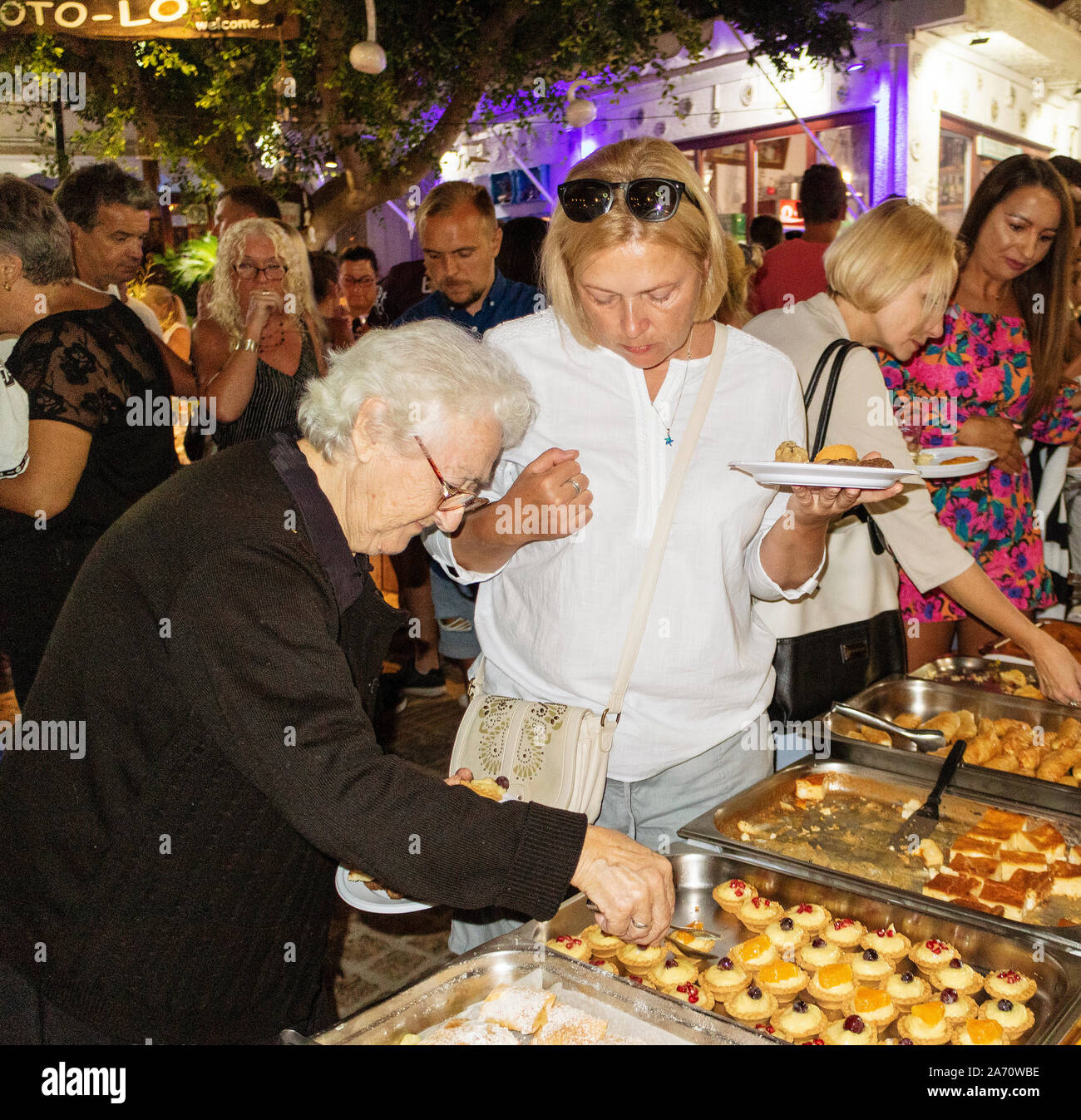 Malia crete party hi-res stock photography and images - Alamy
