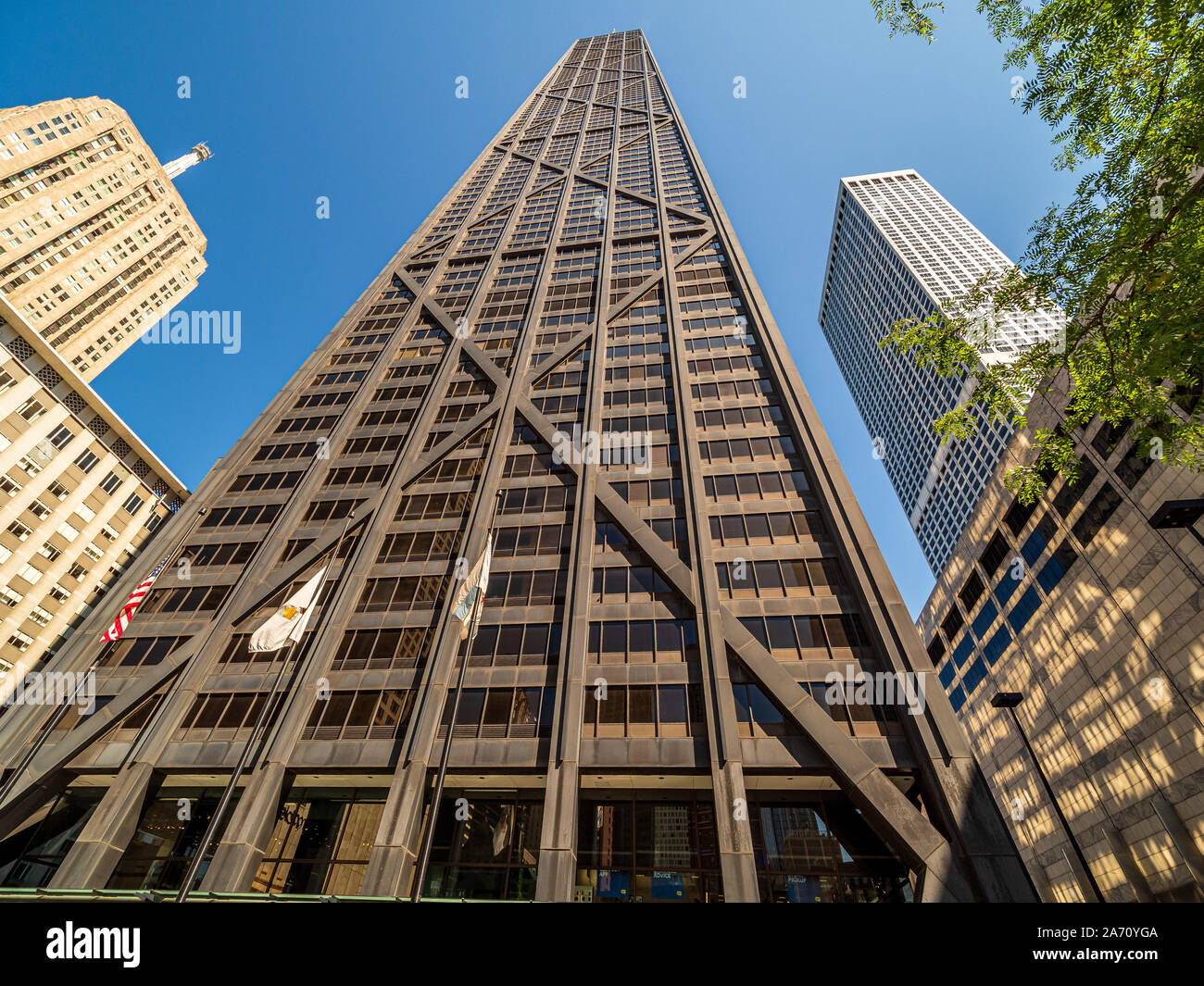 City chicago illinois downtown skyscrapers hi-res stock photography and ...