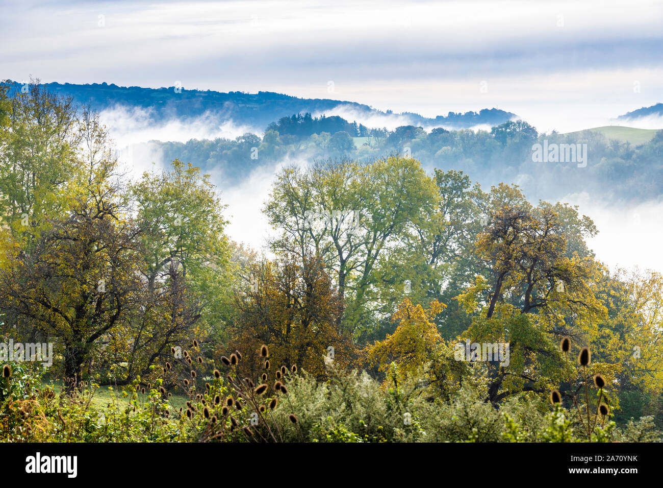 Mist landscapes hi-res stock photography and images - Alamy