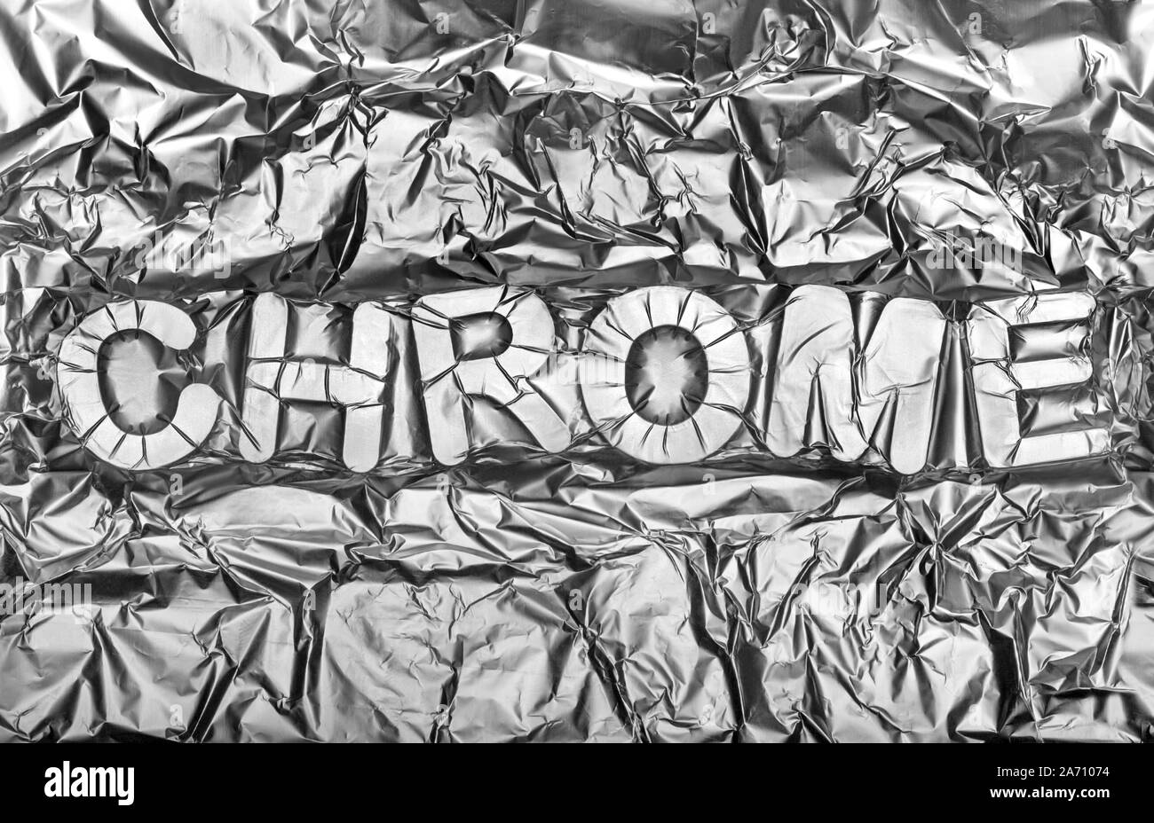 Chrome letter hi-res stock photography and images - Alamy
