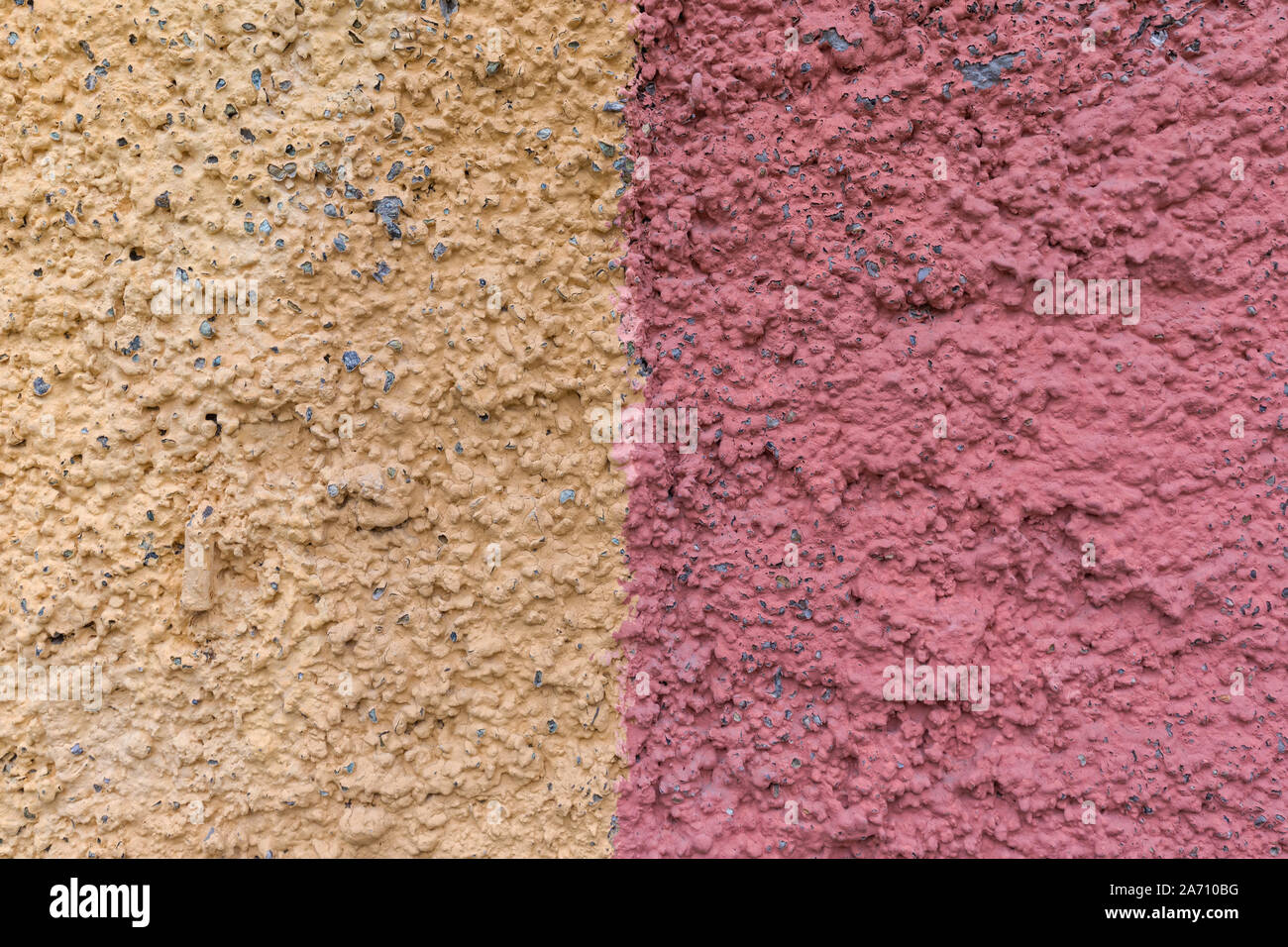 Two Colour Rough Texture Building Wall Background Stock Photo - Alamy