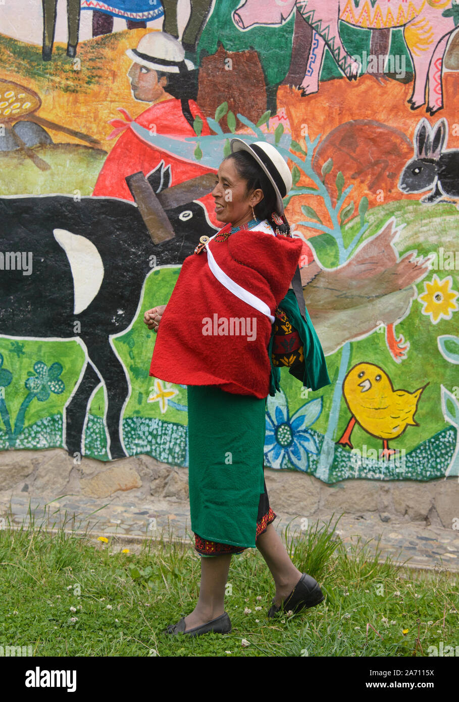 Indigenous highland, La Moya, Ecuador Stock Photo - Alamy