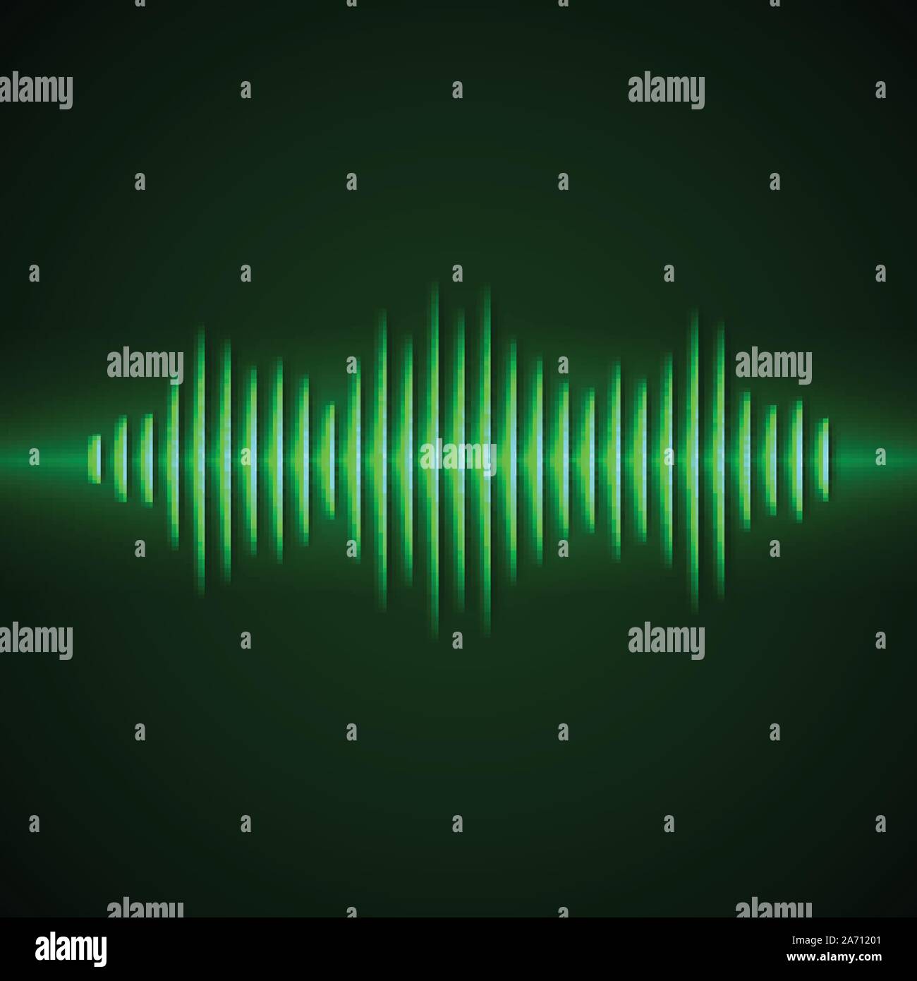 Paper sound waveform with shadow Stock Vector Image & Art - Alamy