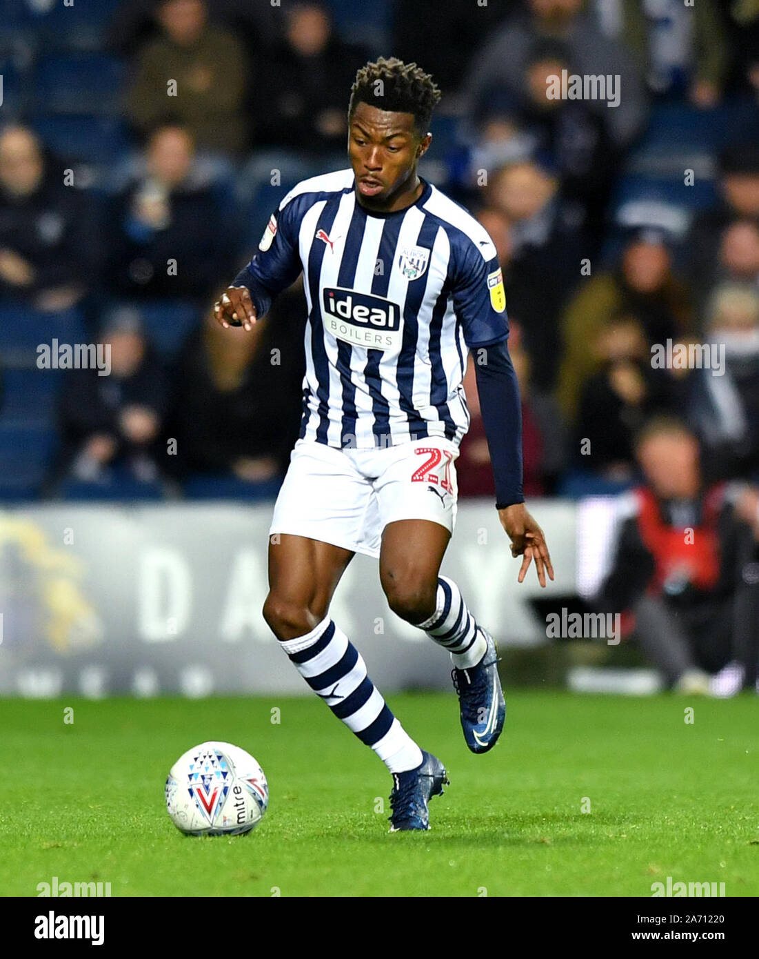 West Bromwich Albion's Kyle Edwards in action during the Sky Bet ...