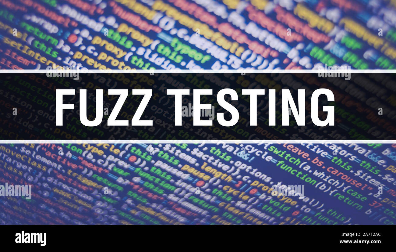 Fuzz testing with Abstract Technology Binary code Background.Digital ... Fuzz testing with Abstract Technology Binary code Background.Digital ...