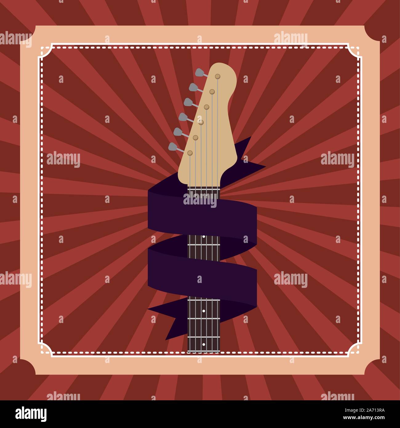 Guitar handle Stock Vector Images - Alamy