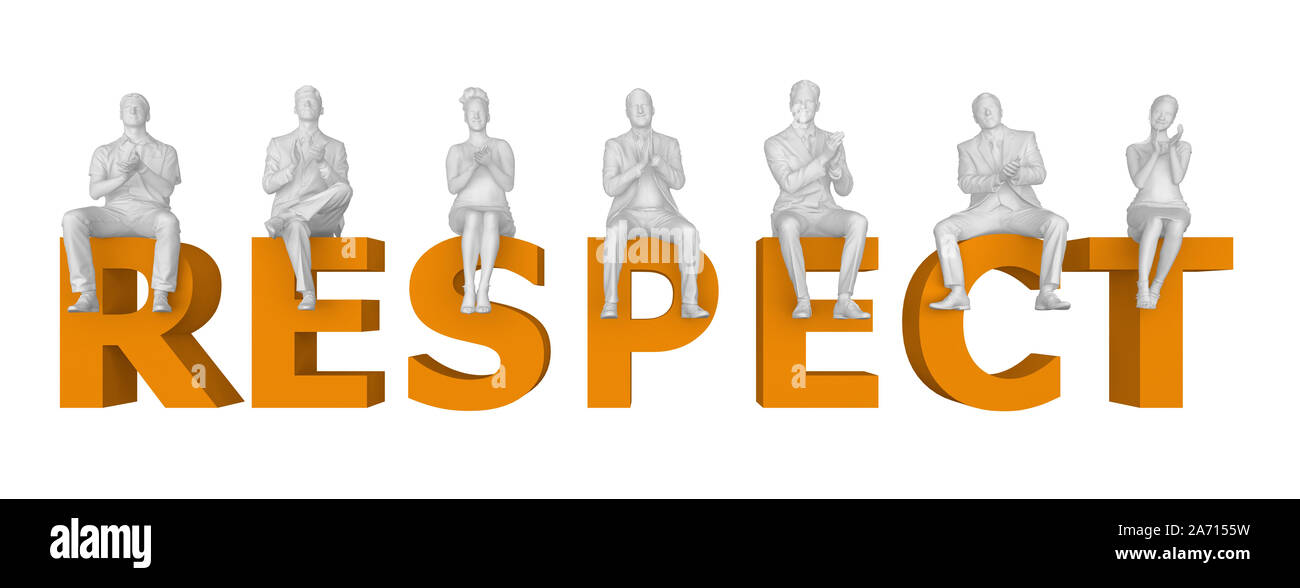 Respect people Cut Out Stock Images & Pictures - Alamy