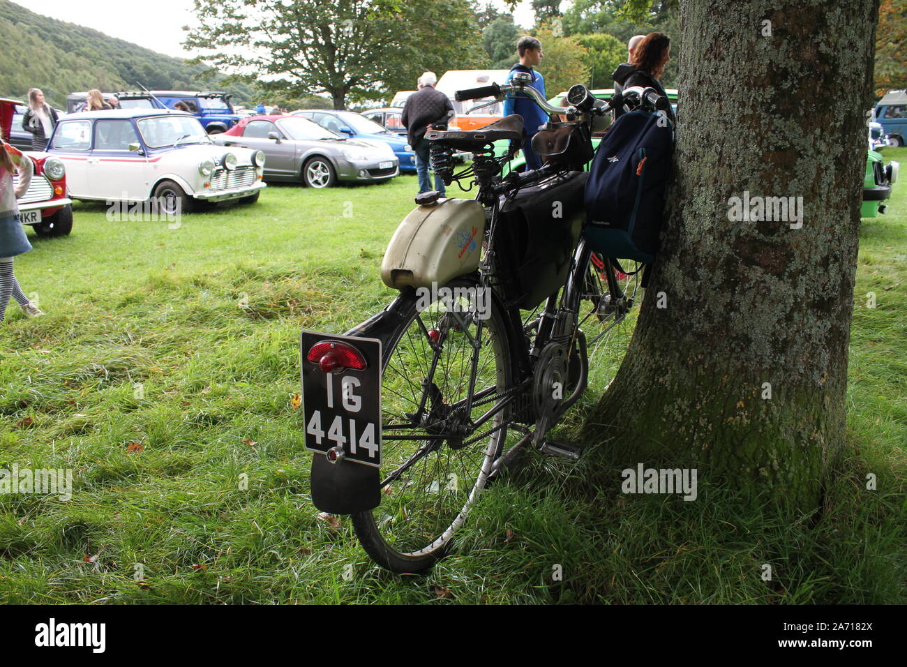 Ducati's first "Motorcycle": A 1954 Ducati Cucciolo chain driven seen ...