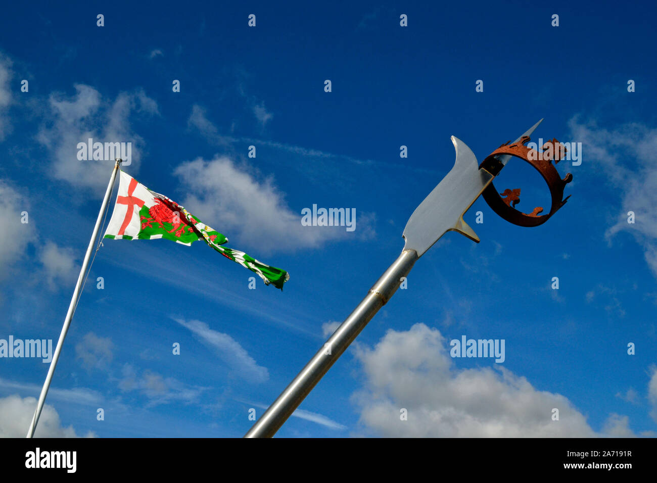 Royal flag bosworth hi-res stock photography and images - Alamy