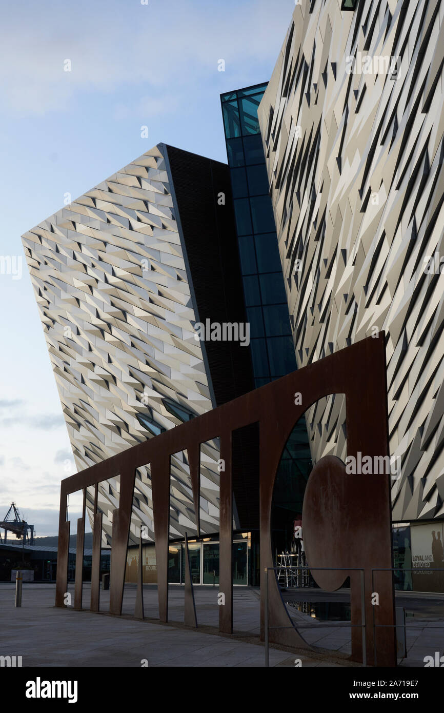 The Titanic Centre, Belfast, Northern Ireland, UK Stock Photo - Alamy