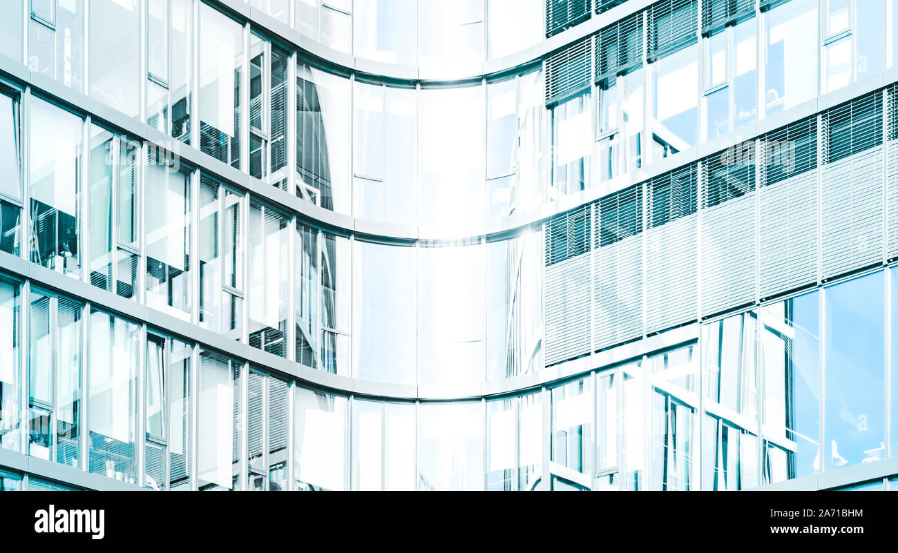 real estate business background - modern office building facade Stock ...
